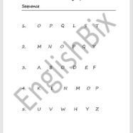 Circle The Wrong Alphabet in The Sequence - EnglishBix