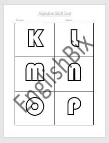 Color Uppercase Alphabets from A to Z - EnglishBix