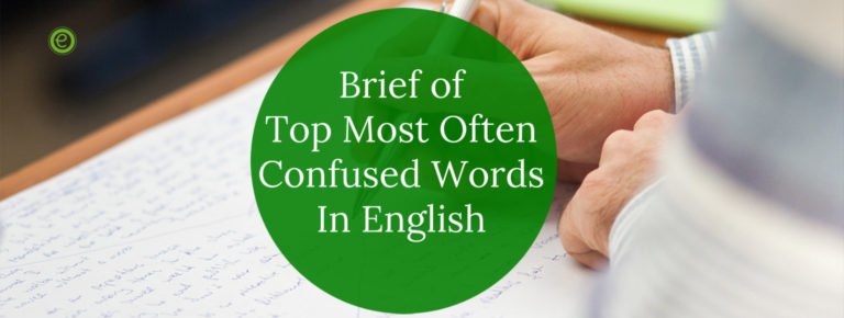 Top Most Easily Confusing Words in English with Spellings - EnglishBix