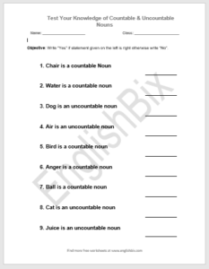 Yes or No Worksheets & Printables - EnglishBix
