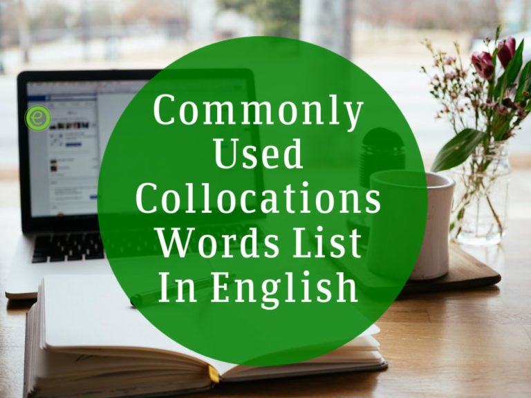 Collocation Words: List and Use in Sentence with Examples - EnglishBix