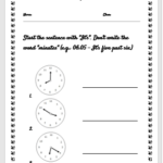 Write The Clock Time in Words like It's Twelve O'Clock - EnglishBix