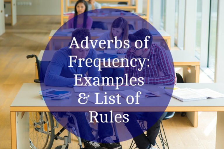 Adverbs of Frequency Examples Words List - EnglishBix