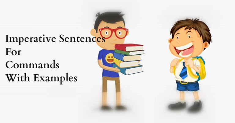 Imperative Sentences Examples to Give Commands - EnglishBix