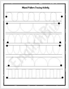 Pattern Tracing Workbook for Toddlers - EnglishBix