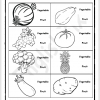 Fruits and Vegetables Picture Workbook for Kids - EnglishBix