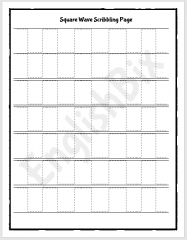 Controlled Scribbling Drills Book for Toddlers - EnglishBix