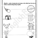Sleeping Line Tracing Mini Workbook for Kids - EnglishBix