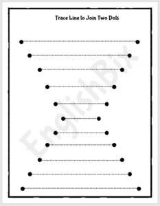 Sleeping Line Tracing Mini Workbook for Kids - EnglishBix
