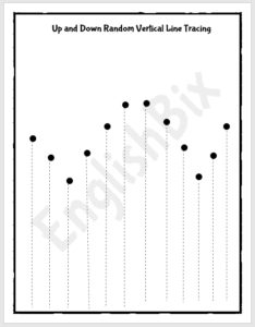 Standing Line Tracing Mini Workbook for Kids - EnglishBix