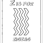 Letter Z Pictures Coloring Book for Kids - EnglishBix