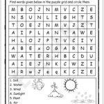 Plant Needs Word Search Puzzle Worksheet - EnglishBix