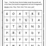 Third Grade Word Search Puzzles Printable Workbook - EnglishBix