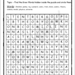 Big Bang Theory Word Search Printable - EnglishBix