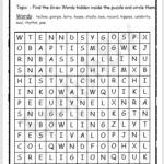Disco Word Search Printable - EnglishBix