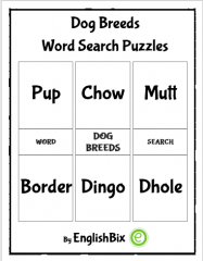 Dog Breeds Word Search Worksheets & Printables - EnglishBix
