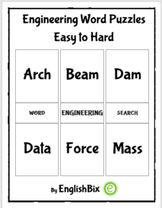 Engineering Worksheets & Printables - EnglishBix