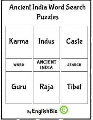 Ancient India Worksheets & Printables - EnglishBix