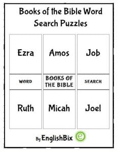 Bible Word Search Puzzles Worksheets & Printables - EnglishBix