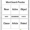 Grammar Word Search Puzzles Mini-Workbook - EnglishBix
