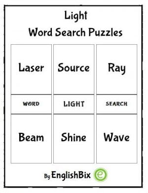 Light Word Search Mini-Workbook - EnglishBix