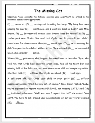 Fill Short Stories with Articles A, An or The - EnglishBix