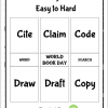 World Book Day Word Search Printable - EnglishBix
