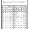 Poetry Terms Word Search Printables - EnglishBix