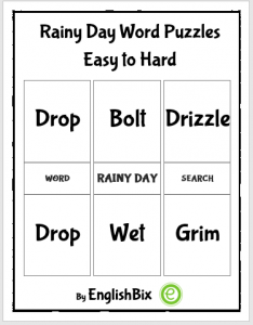 Weather and Climate Worksheets & Printables - EnglishBix
