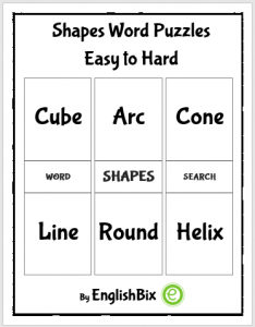 3D Shapes Worksheets & Printables - EnglishBix