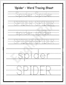 The Very Busy Spider Activities for Kindergarten - EnglishBix