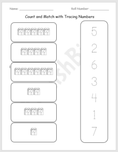 Christmas Gift Counting Worksheet - EnglishBix