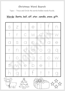Merry Christmas Activity Packet for Primary Grade - EnglishBix