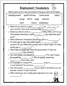 Jobs and Occupations Worksheets & Printables - EnglishBix