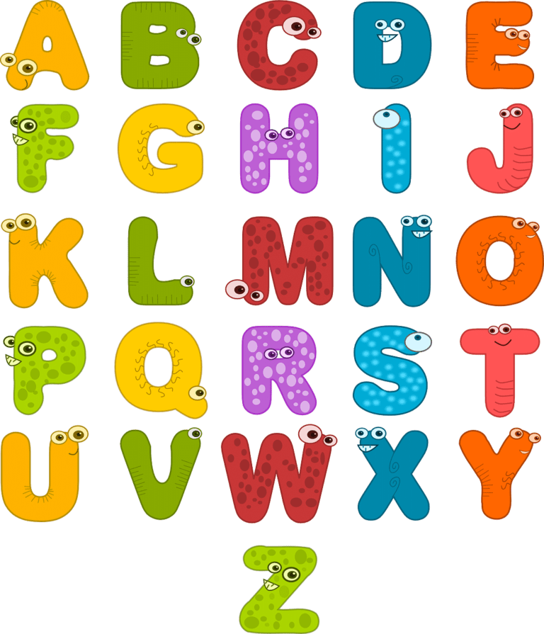 English Alphabet: 26 Capital and Small Letters A to Z List - EnglishBix