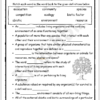 Environment Vocabulary Worksheet - EnglishBix