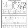 Letter M Tracing Writing Practice Worksheet - EnglishBix