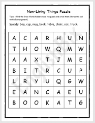 Living and Non-Living Things Activity Workbook - EnglishBix