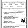 Pollution Vocabulary Worksheet - EnglishBix