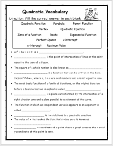 Vocabulary Worksheets & Printables - EnglishBix