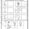 Rhyming Words Cut and Paste Kindergarten Worksheet - EnglishBix