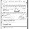 Whale Reading Comprehension Worksheet - EnglishBix